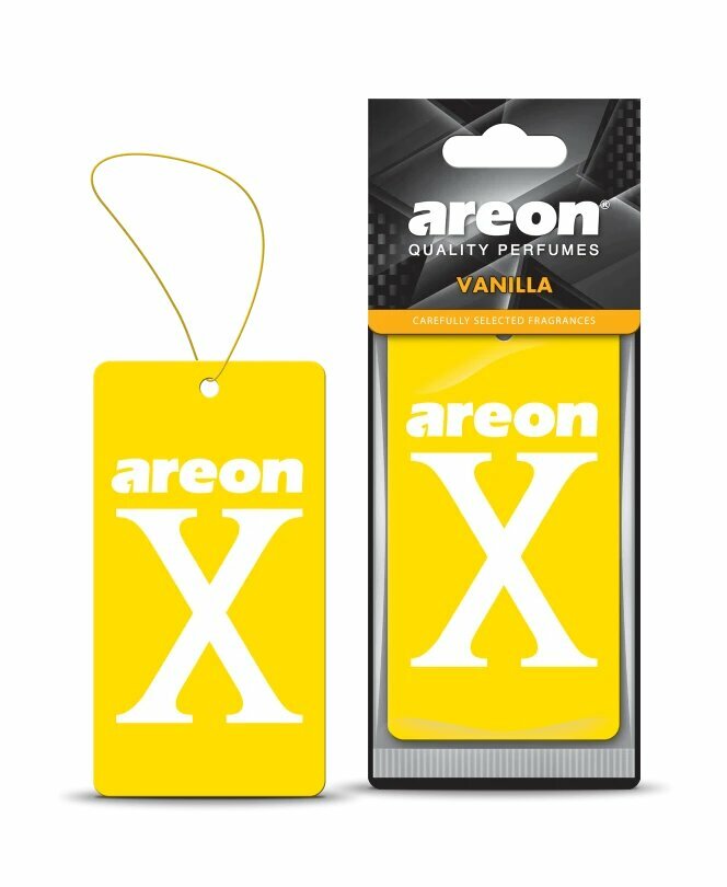 Ароматизатор Areon X Vanilla ваниль XV03C
