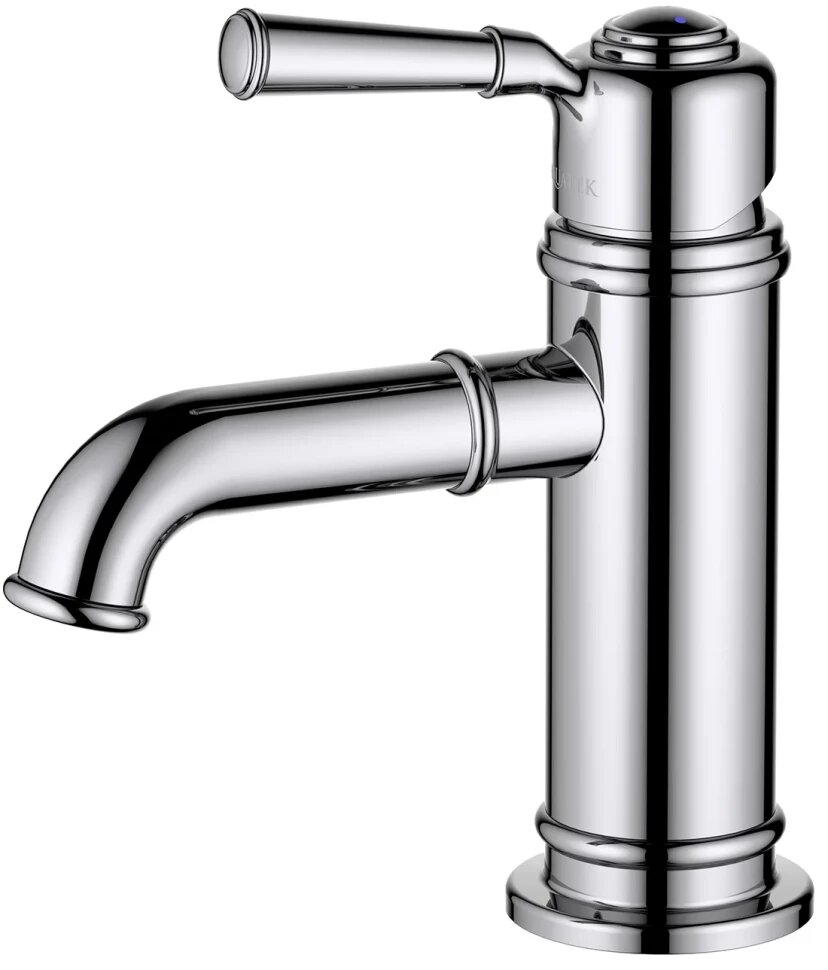 Смеситель для раковины Aquatek Классик AQ1510CR без донного клапана, хром