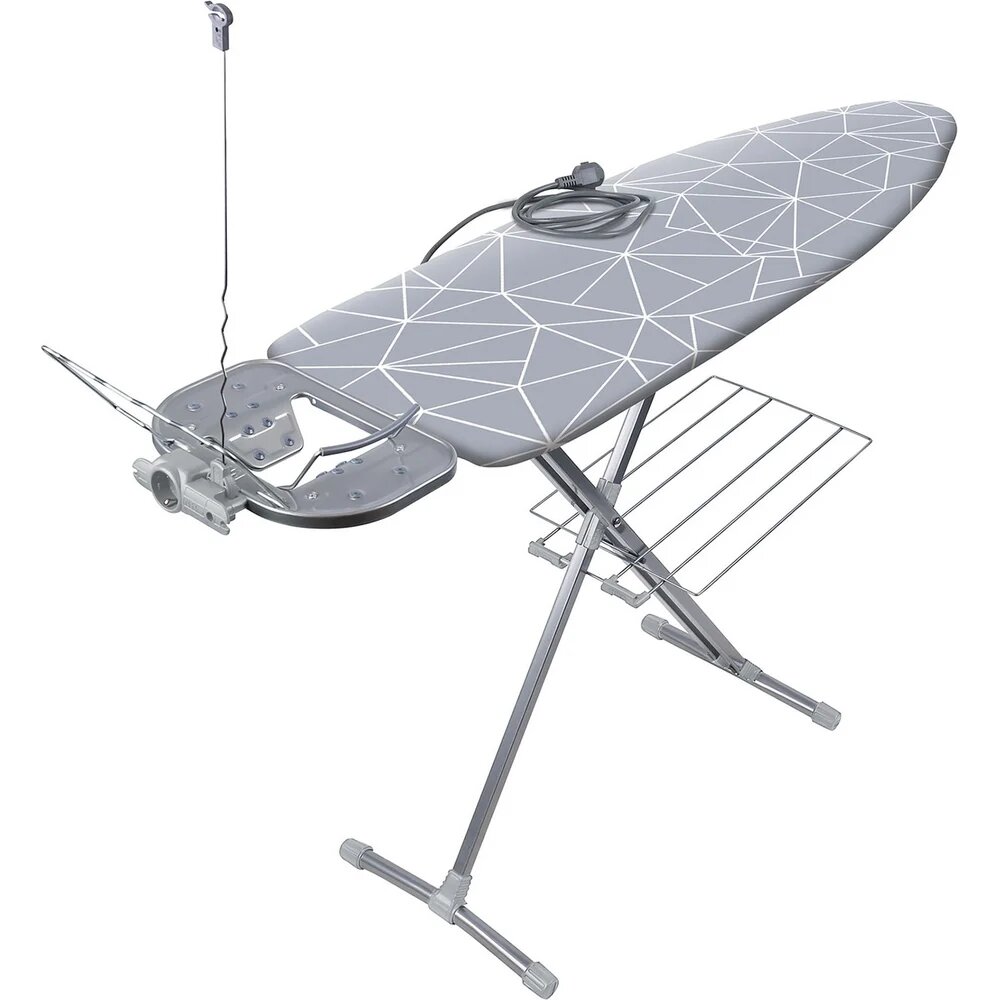 Гладильная доска Nika best _НБТ НБТ/4 с линиями на сером