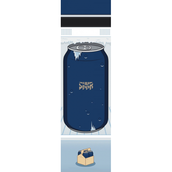 Шкурка для трюкового самоката Shkura prod, Цвет Pepsi