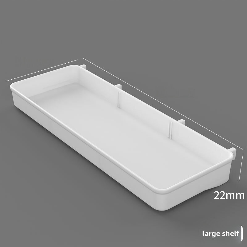 Полка для досок, перфорированная, с отверстиями, белая