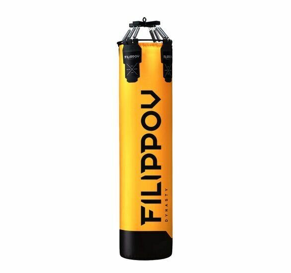 Боксерский мешок FILIPPOV 35 110см/35см/33-35кг, желтый