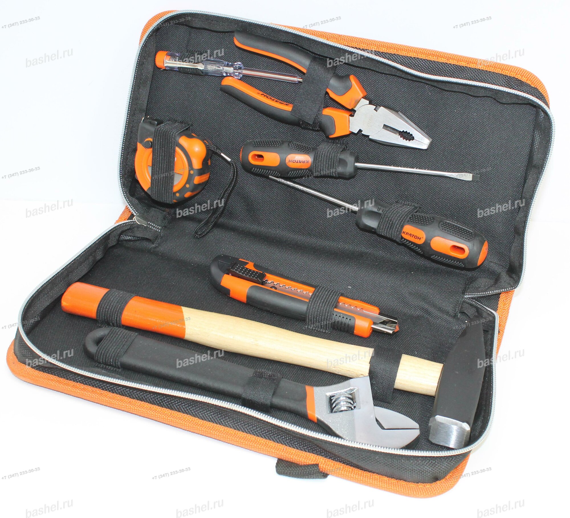 Набор слесарного инструмента Кратон ST-01/08