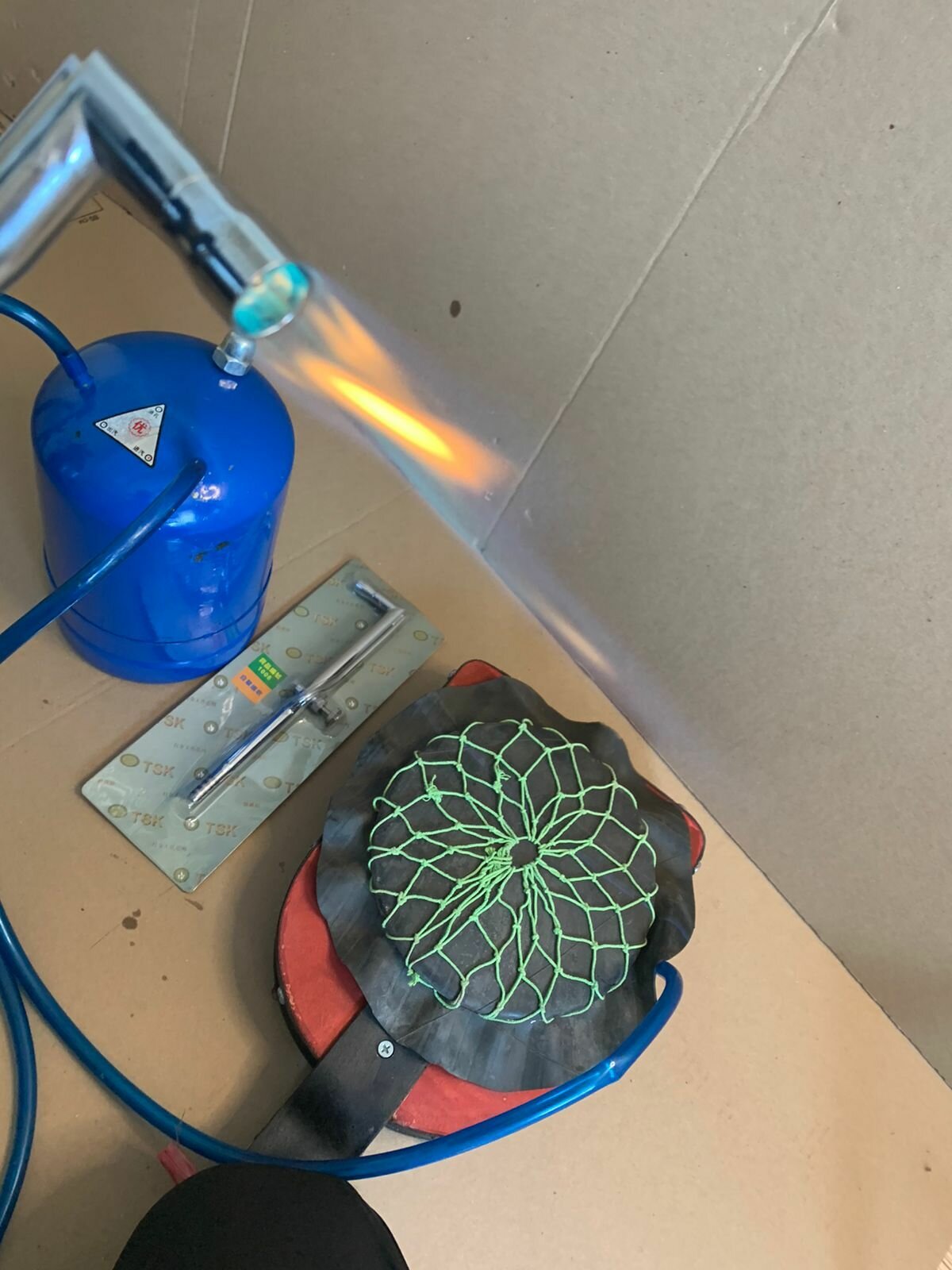 Бачок для пайки 1,5 литра +. К бензиновой горелки, ювелирный.