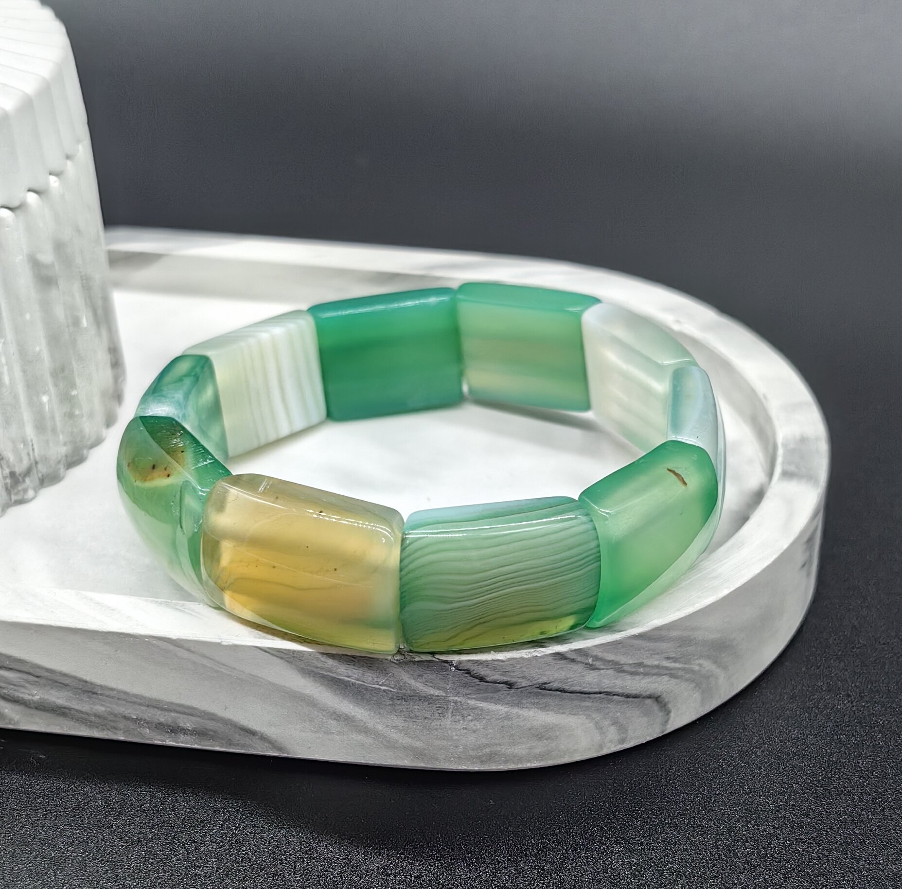 Браслет, агат