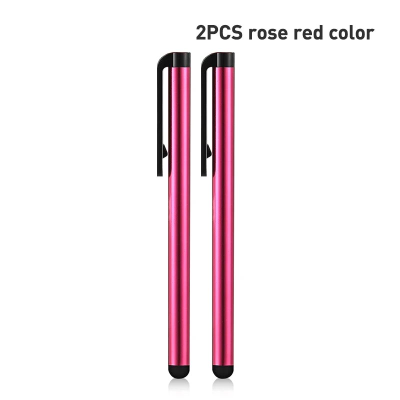 Универсальный стилус 2/10 шт. Rose Red 2pcs