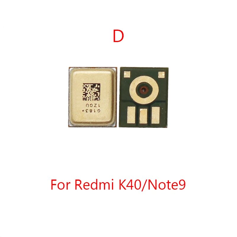 10-50 шт. Внутренний микрофонный динамик для Xiaomi 6 6X 11 10S CC9E Mix POCO X3 F1 Redmi 7A 8A 9A Note 8 9 10 11E K20 K30 K40 Pro Передатчик 10pcs D Type