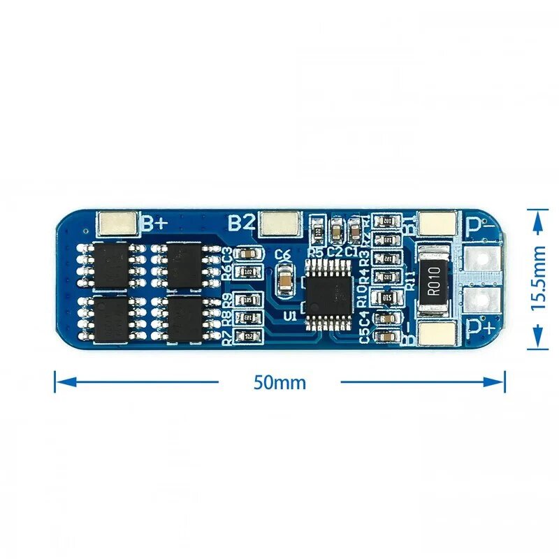 Зарядная плата STJF HX-3S-01, Blue PCB