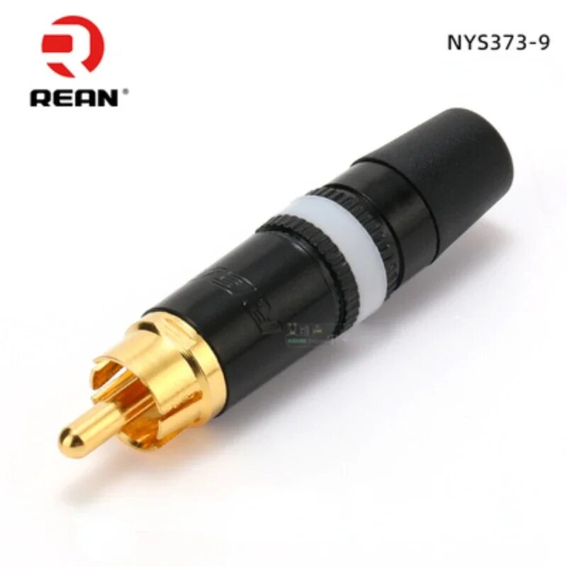 RCA штекер золотистый NYS373-9