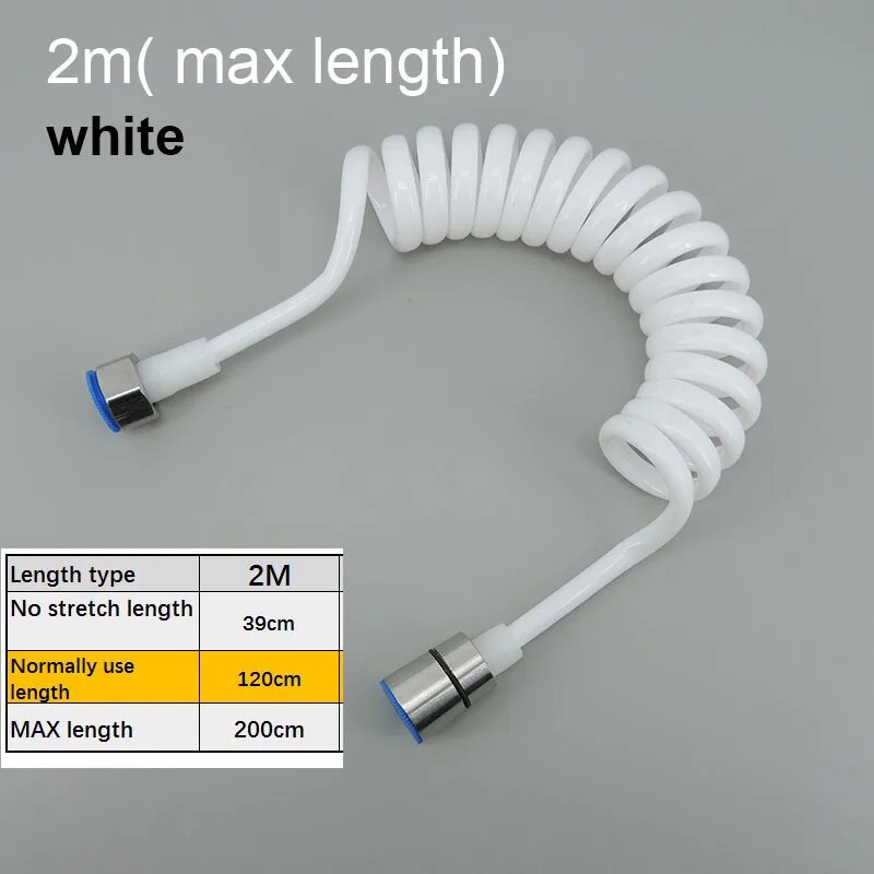 Белый гибкий кабель USB-C 2m(max)