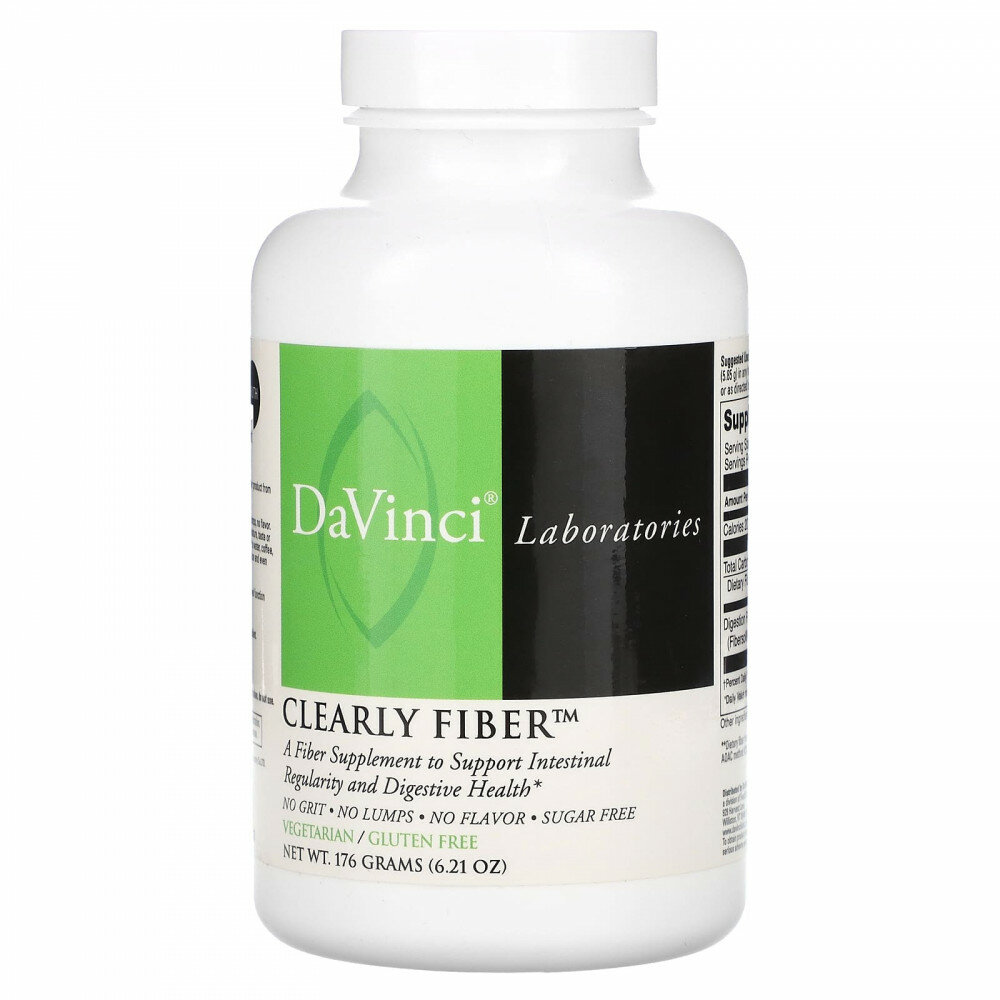DaVinci Laboratories, Пребиотическая клетчатка, 176 г (6,21 унции)