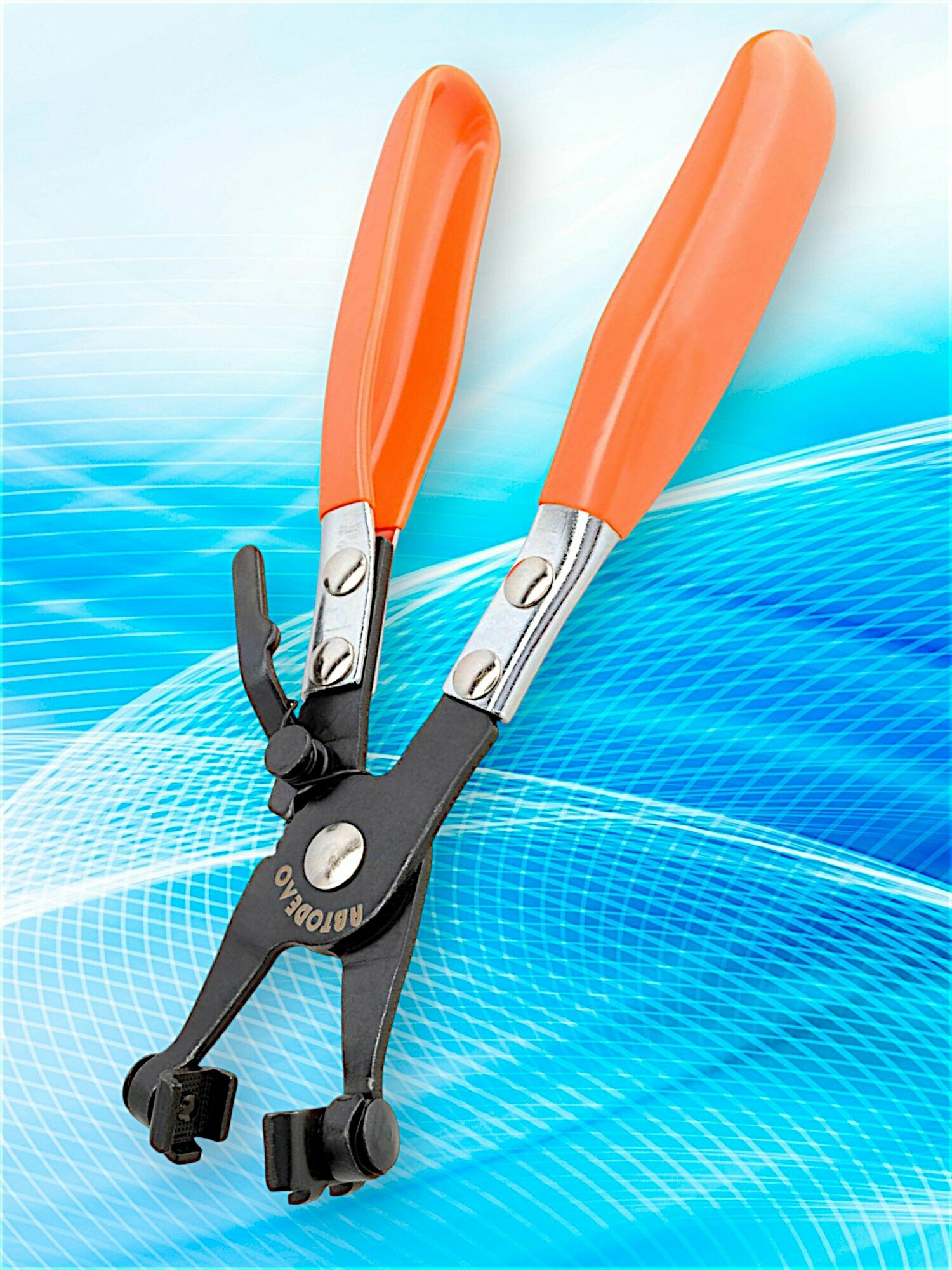 Прямые клещи для самозажимных пружинных хомутов (20674)