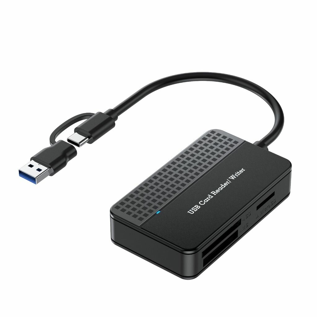 Устройство для чтения карт памяти USB 3.0 Type C SDTF CFMS адаптер-концентратор памяти 4 в 1 MyPads