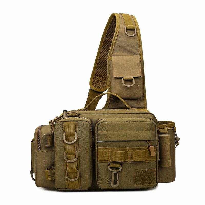 Сумка для рыбалки Fishing мужская для рыболовных приманок рыбалки снастей