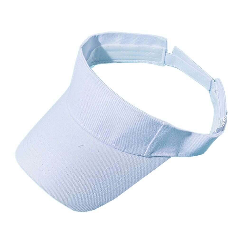 Женская и мужская летняя хлопковая бейсболка с пустым верхом, однотонная, солнцезащитная кепка для тенниса, спорта на открытом воздухе, Регулируемая шляпа дальнобойщика