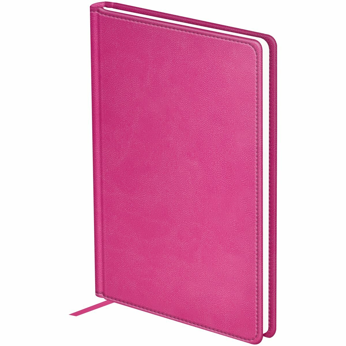 Ежедневник недатированный А6 BG "Winner. Fuchsia" (136 листов) обложка кожзам, фуксия (DuA6_60965)