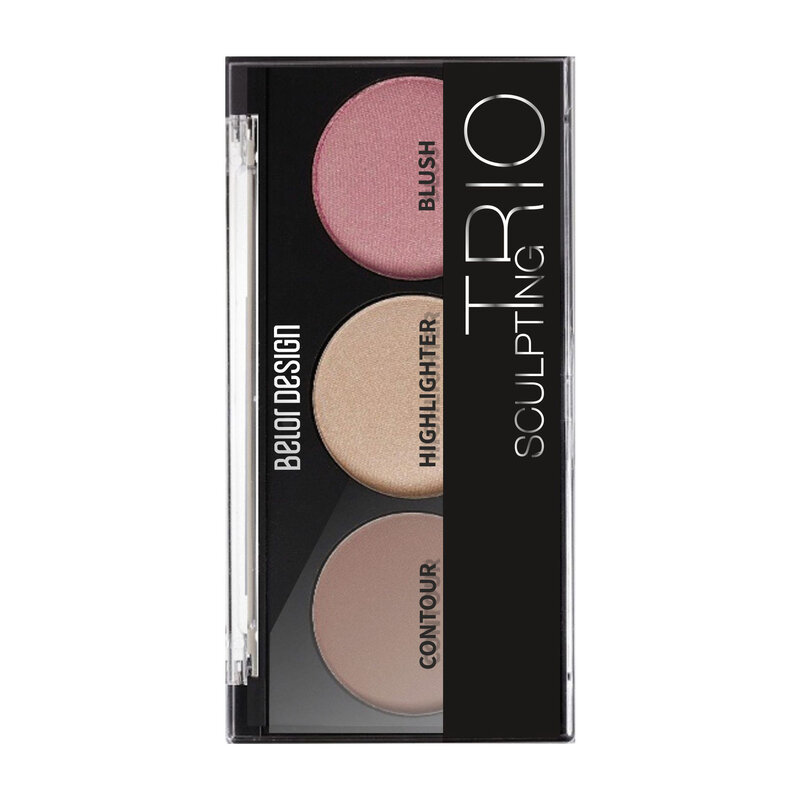 Belor design набор для скульптурирования лица sculpting trio тон 002