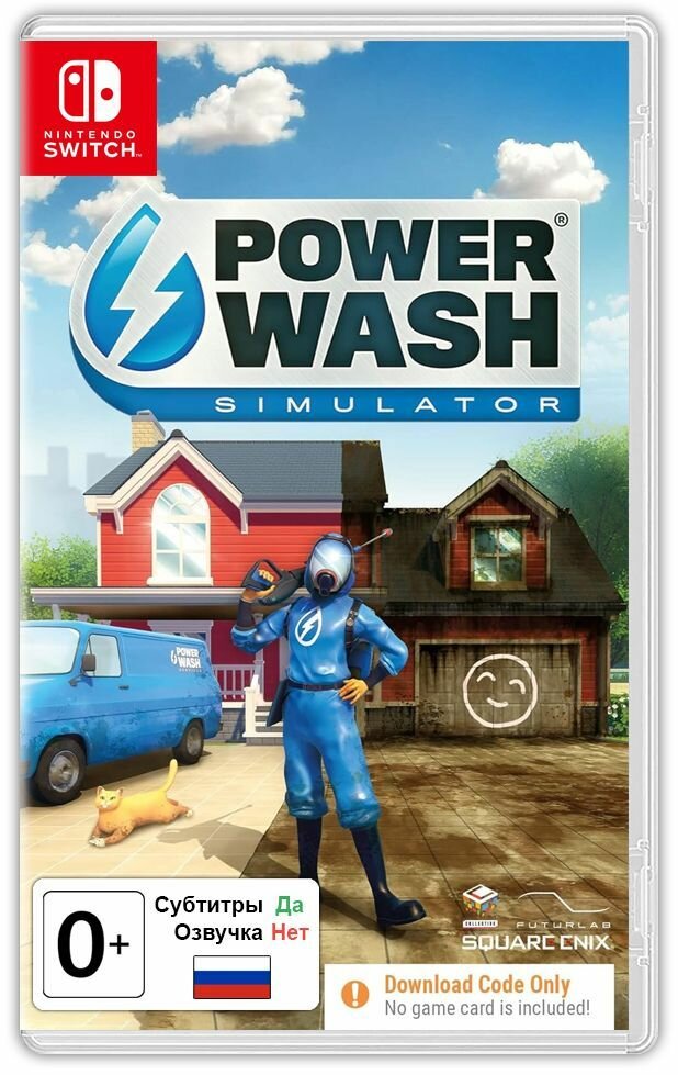 Игра PowerWash Simulator (Nintendo Switch, Русские субтитры)