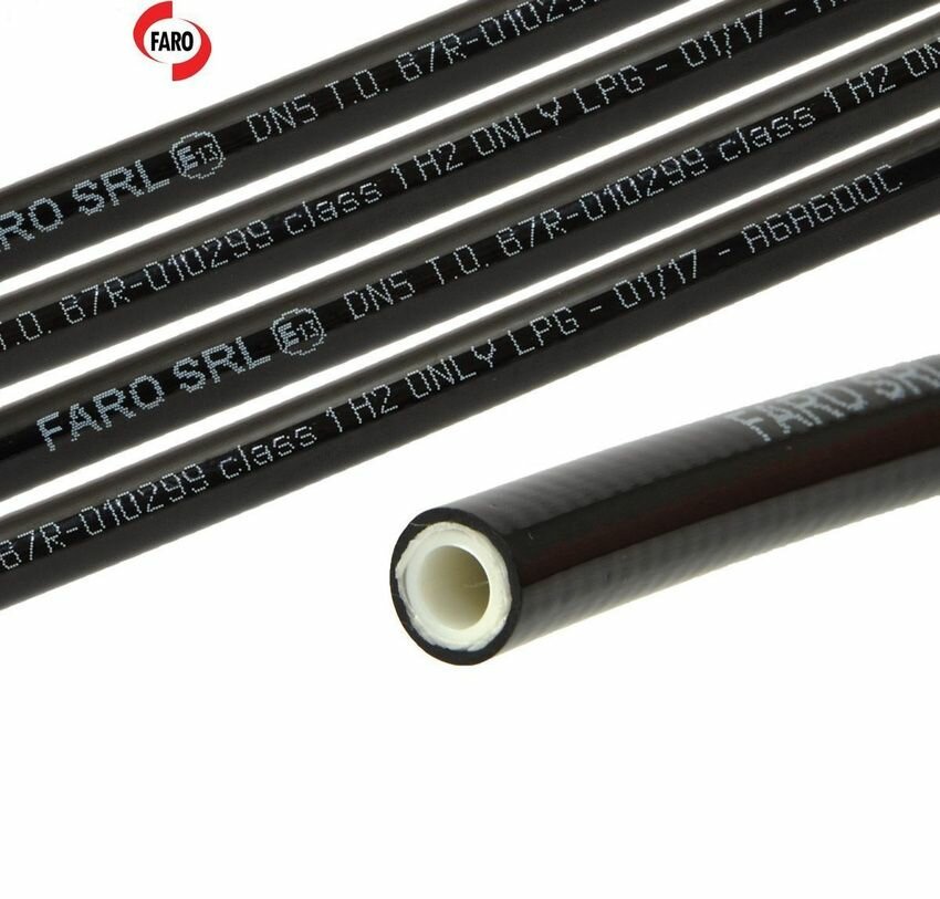 Термопластиковая трубка ГБО FARO 6 мм (1 метр)