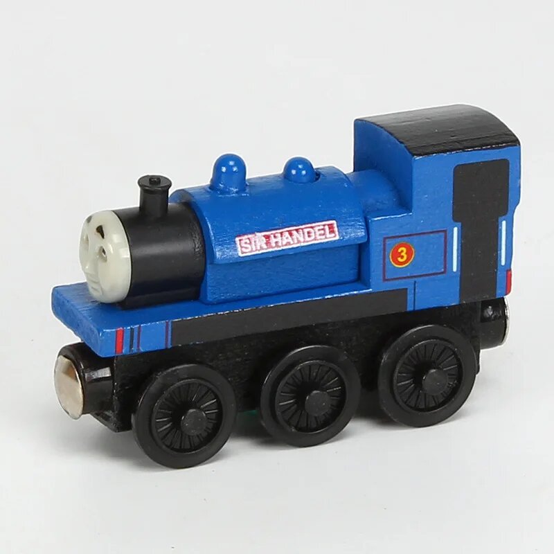 Деревянный поезд "Sir Handel", Томас и друзья, синий