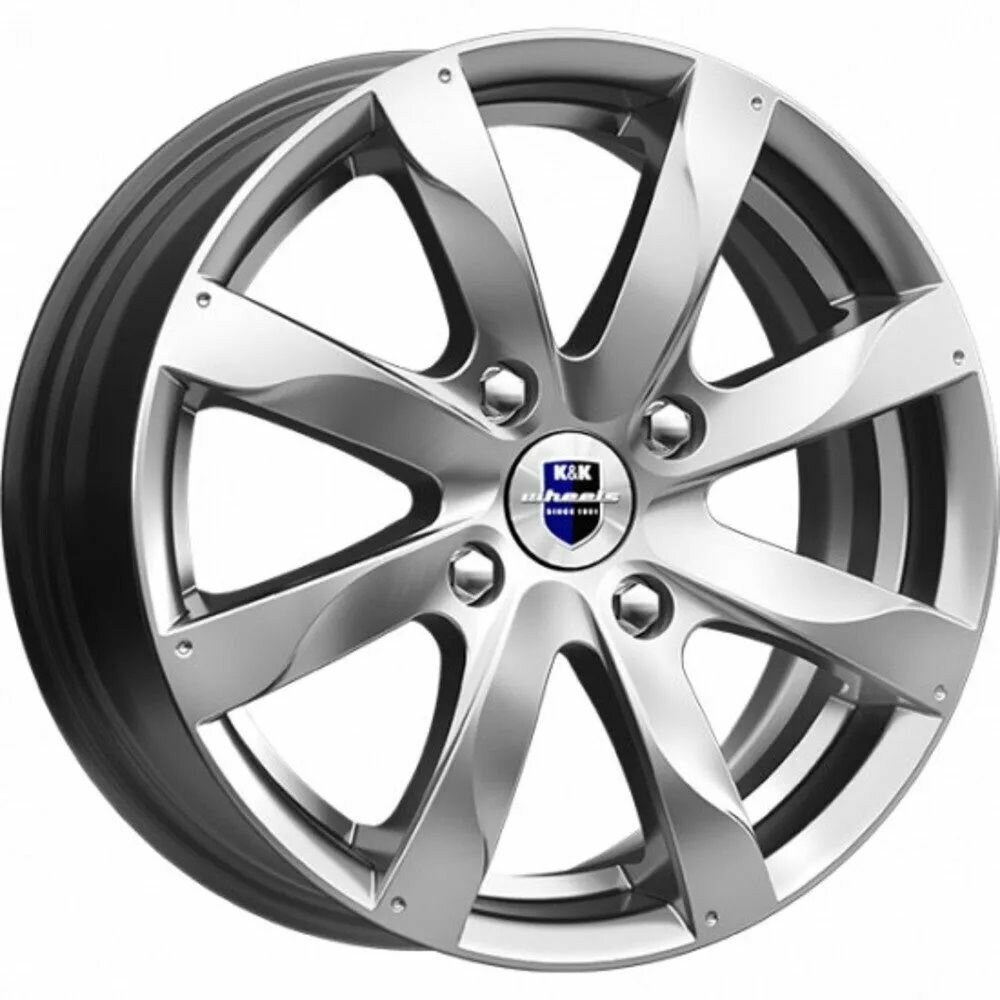 Диск колёсный Джемини (КС617-18) 6x15 ЕТ 48 4x100 60,1 Дарк платинум, арт.83333