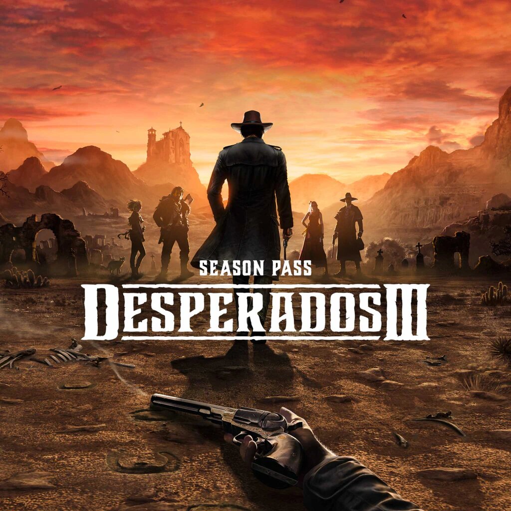 Дополнение Desperados III - Season Pass, цифровое издание PlayStation 4, регион Турция / код пополнения баланса