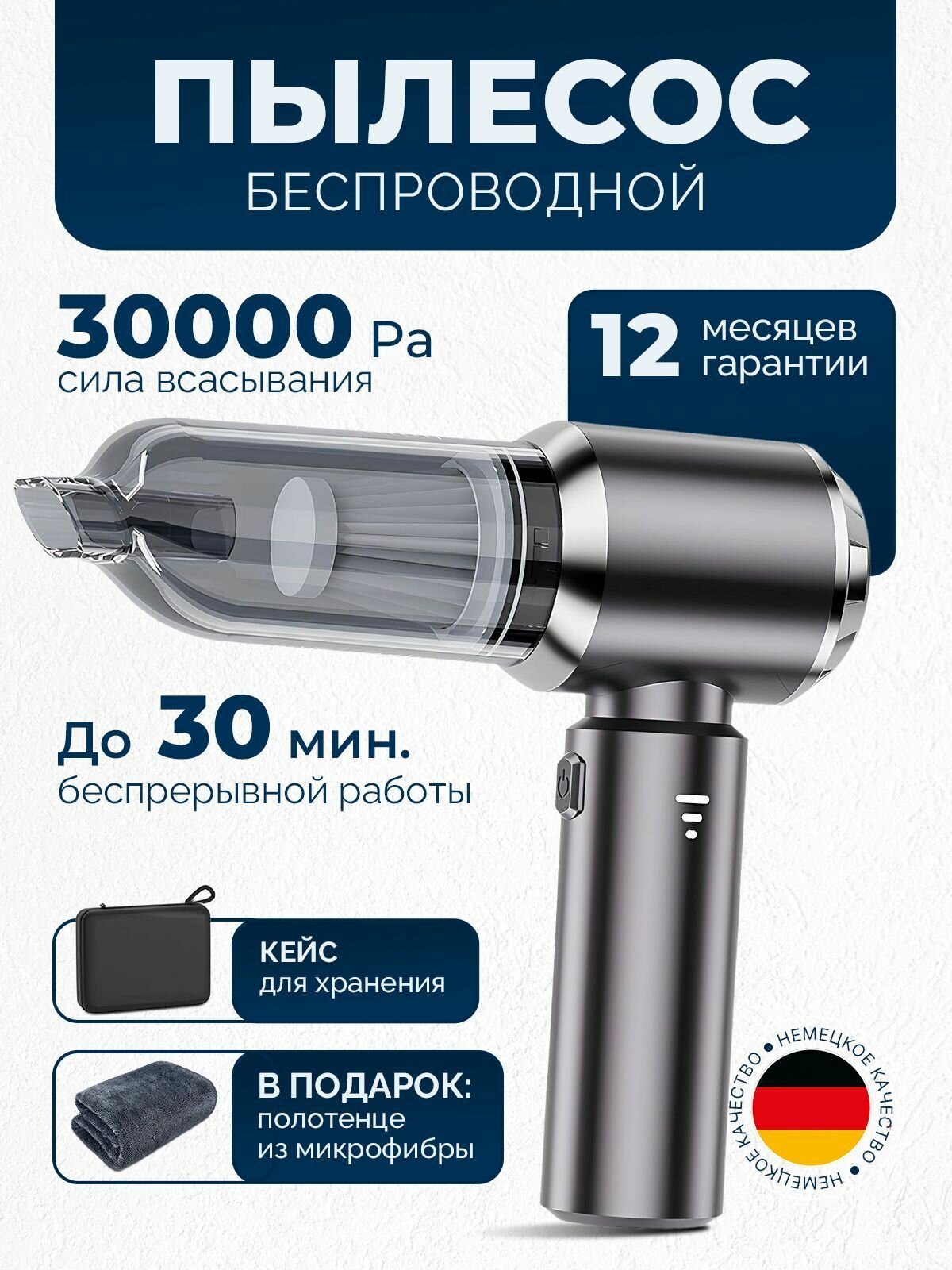 Пылесос автомобильный