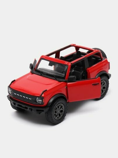 Модель машины KINSMART "2022 Ford Bronco (Open Top) " инерция 1:36