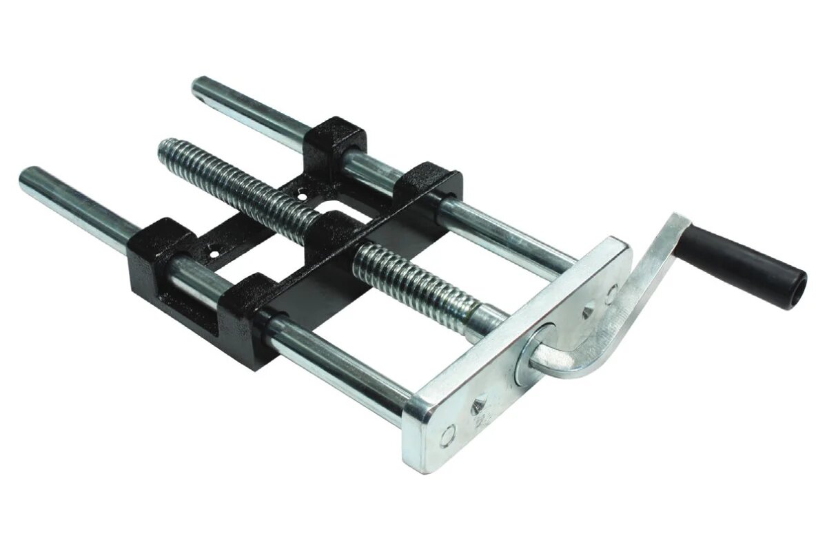 KANCA Зажим для столярных верстаков с направляющими и металлической ручкой 230 мм, 60211010002