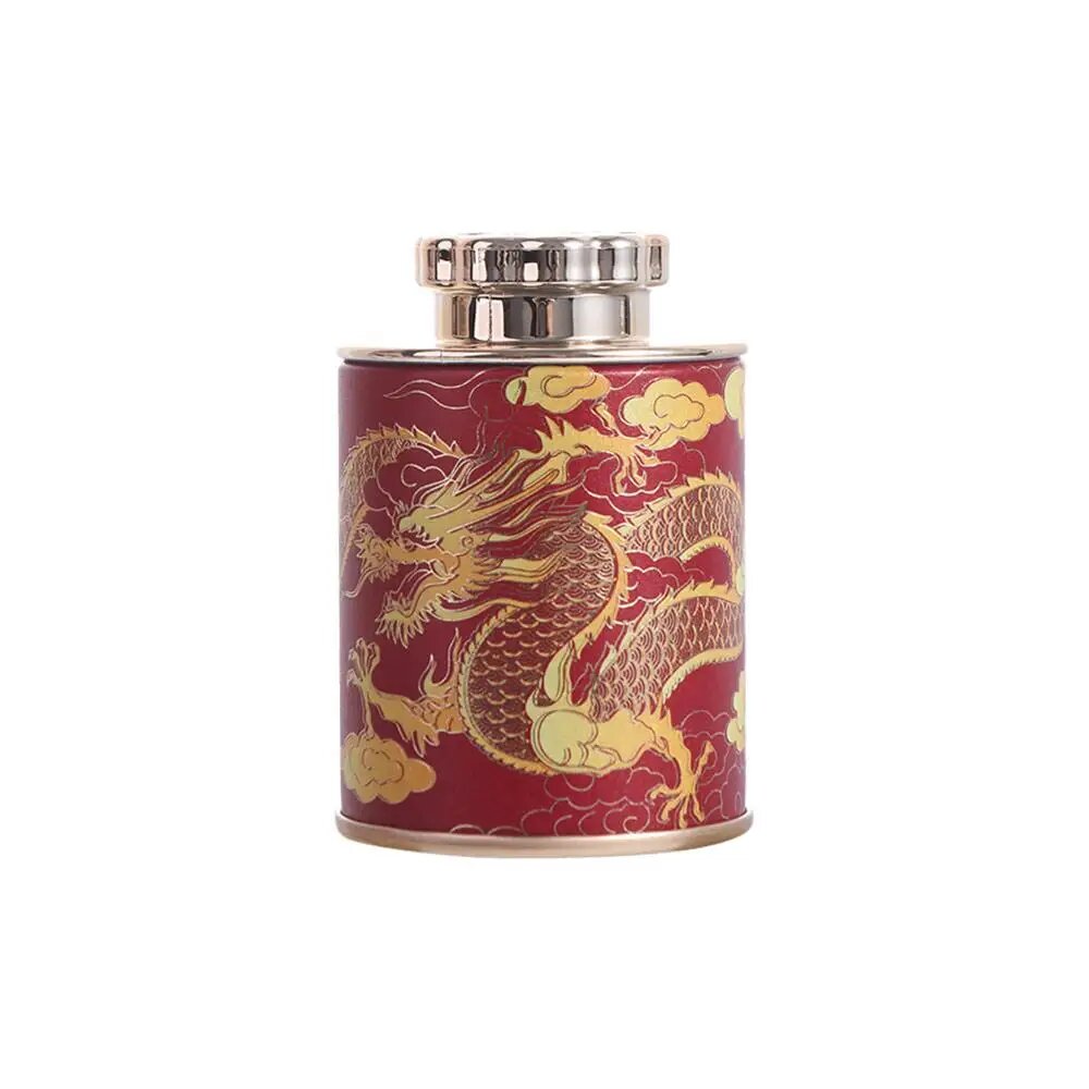 Стальная банка для чая red-B