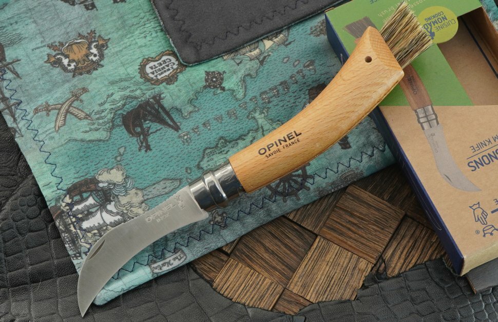 Грибной складной нож Opinel №8 Champignons
