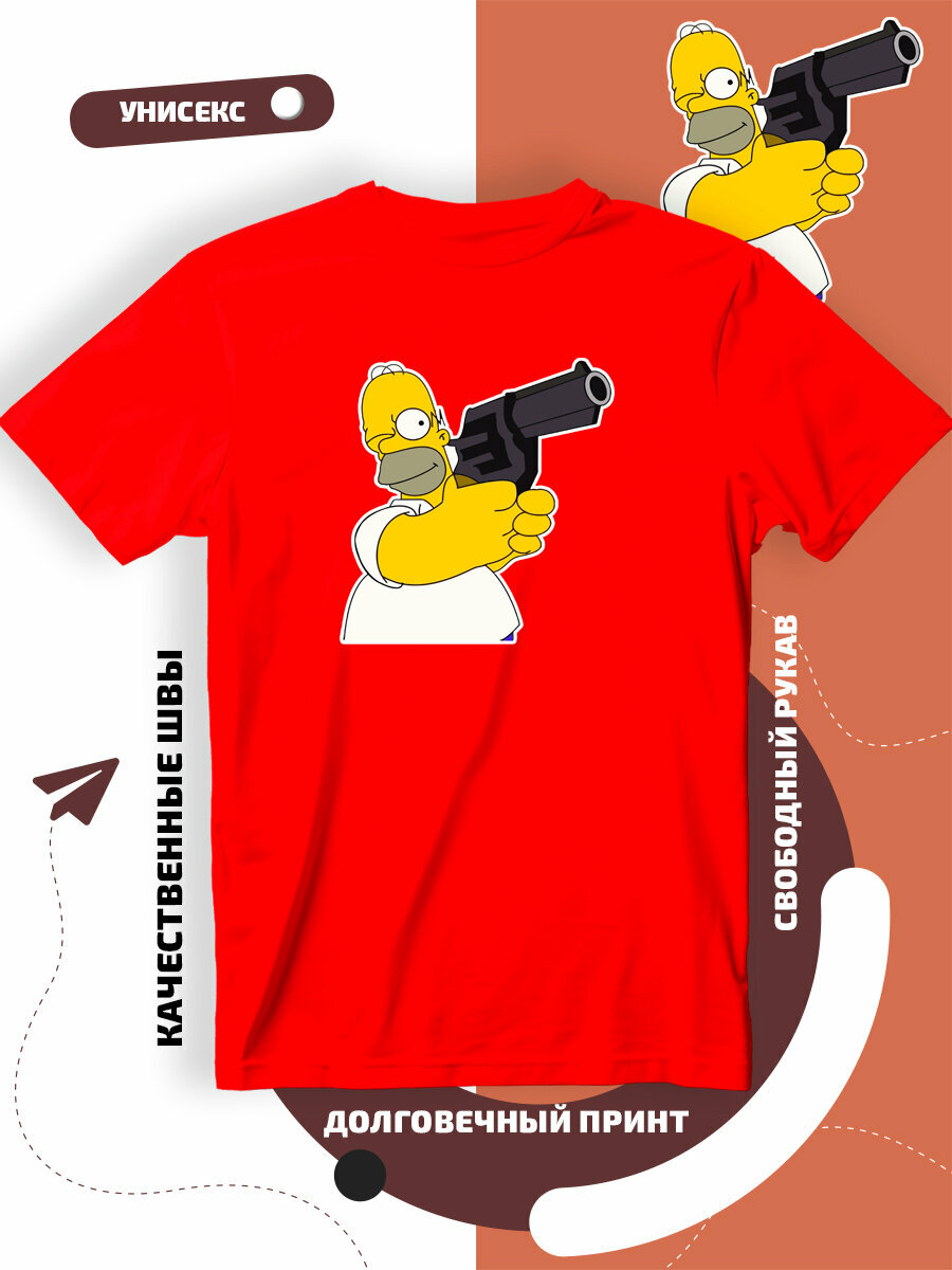 Футболка Симпсоны Гомер