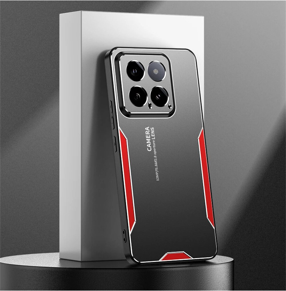 Красный противоударный чехол для Xiaomi 17