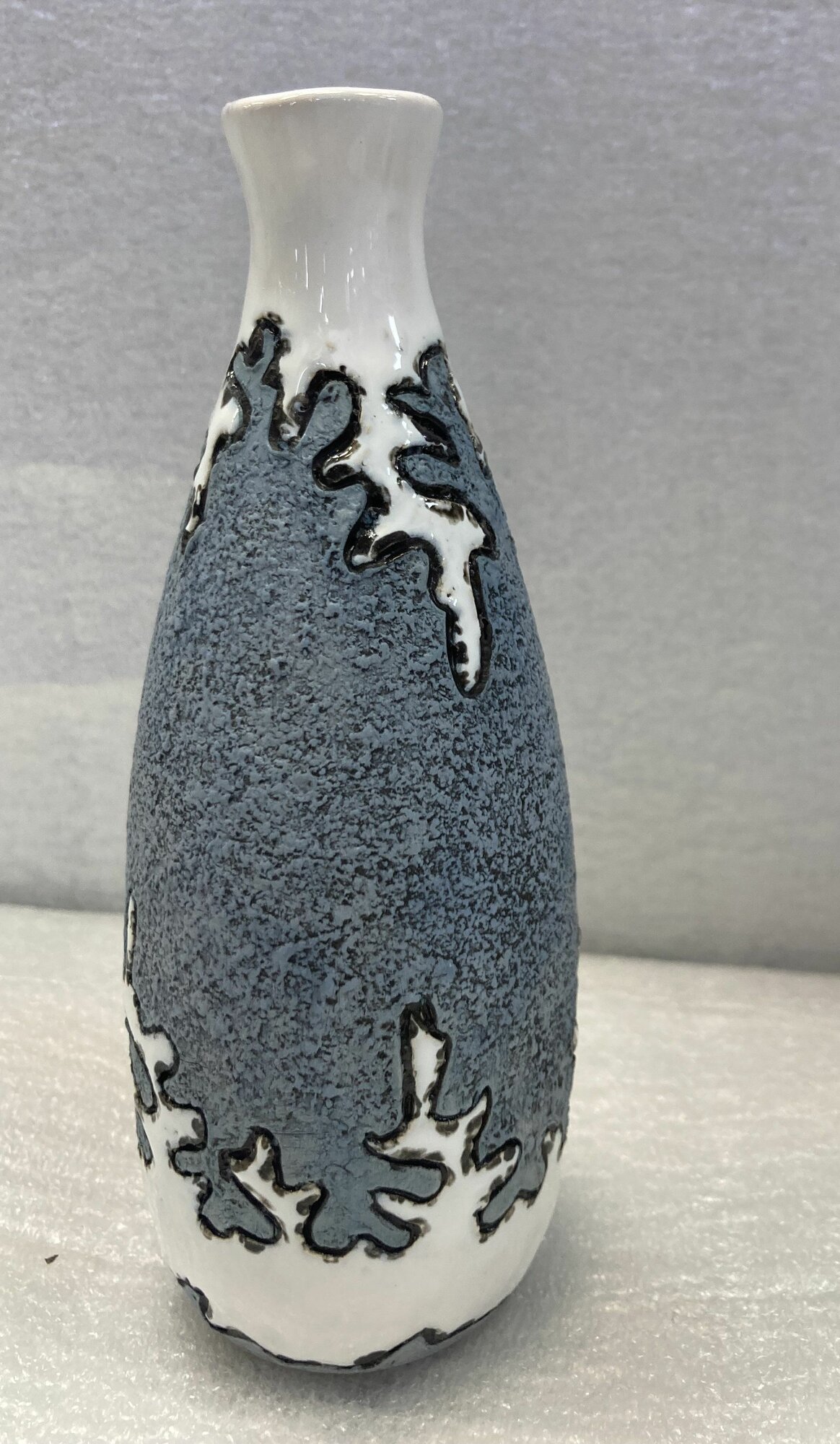 АРТ-Салон на Октябрьской ваза авторская "Коралл" малая, 15x6х6 см.