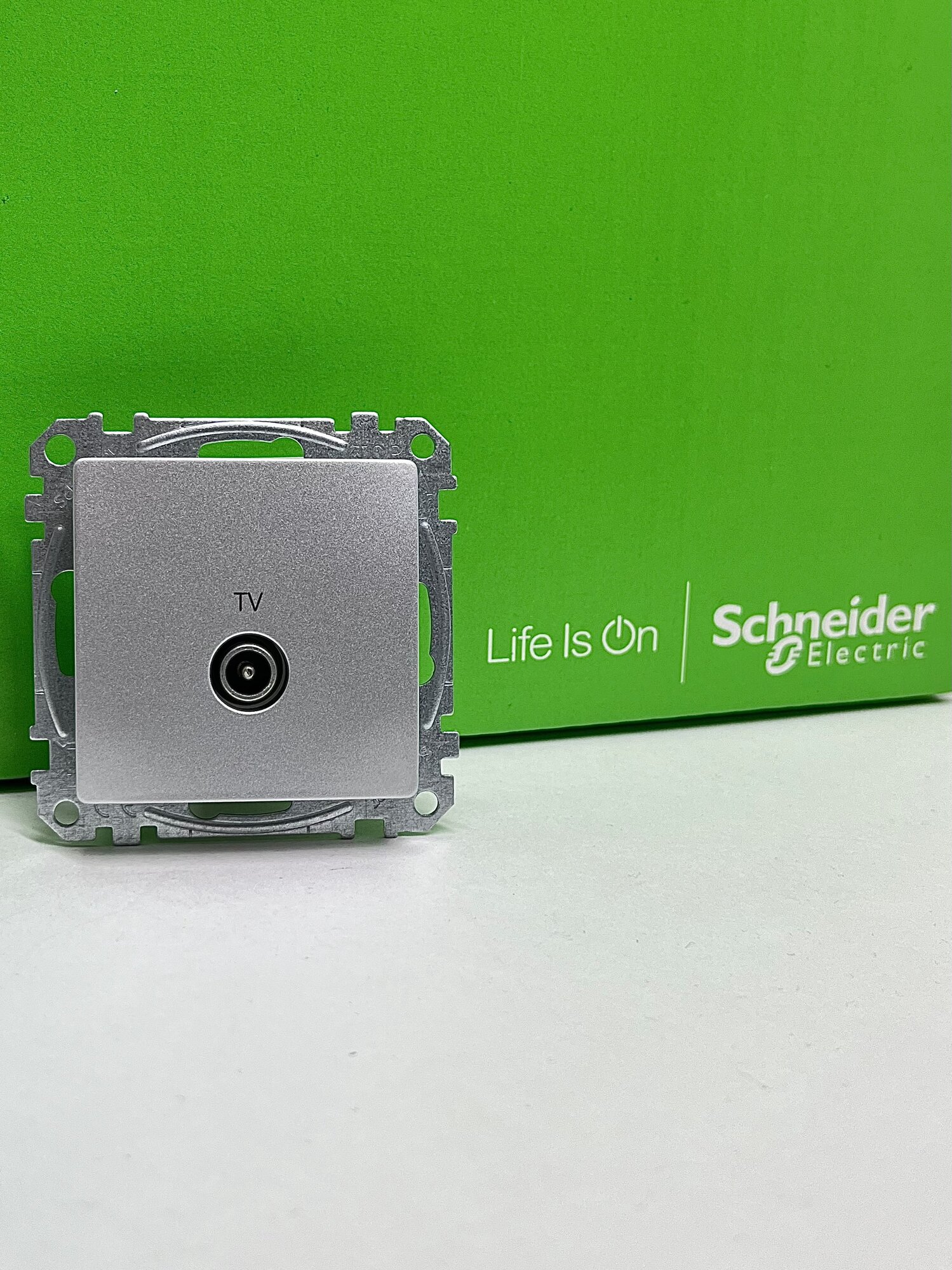 TV-розетка оконечная Schneider Electric Sedna Design, алюминий SDD113471