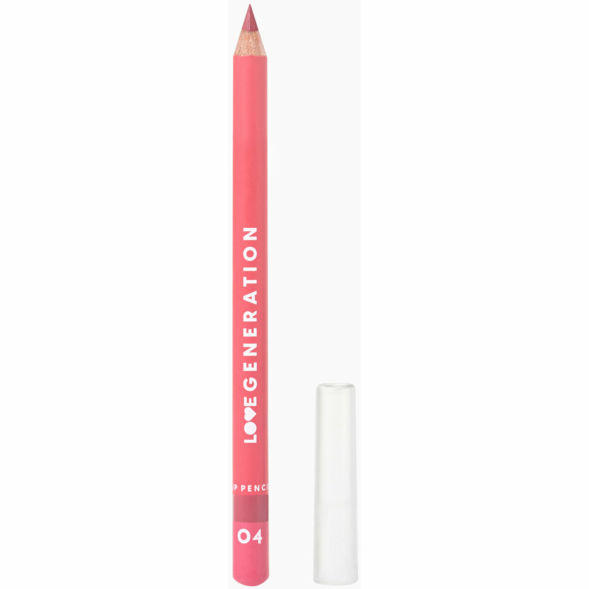 Карандаш для губ Love Generation Lip Pencil тон 04 Розово-коричневый, 1.2 гр
