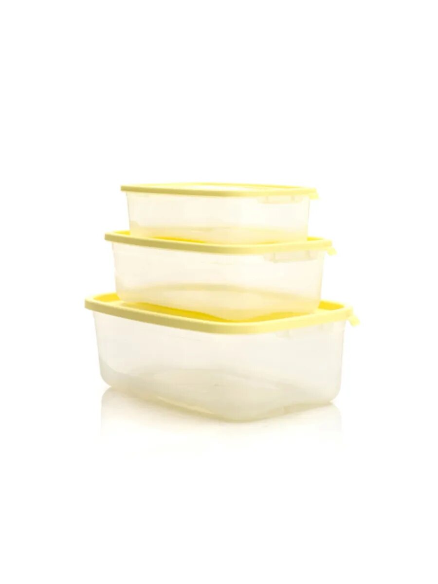 Комплект контейнеров (3 шт) для СВЧ 0,7 л, 1,2 л, 2,2 л.