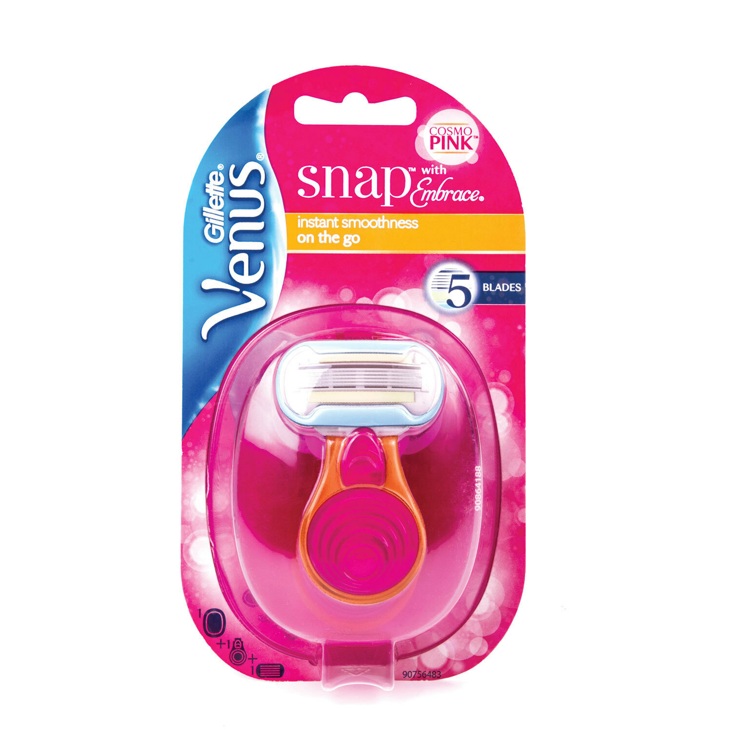 Бритва Gillette VENUS (Жиллет Винес) "Snap Embrace". с 1 сменной кассетой, для женщин (VNS-81570695)