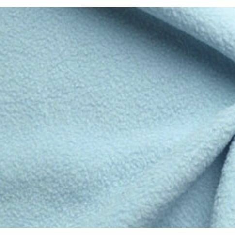 Трикотаж совушка Флис, 180, светло-голубой