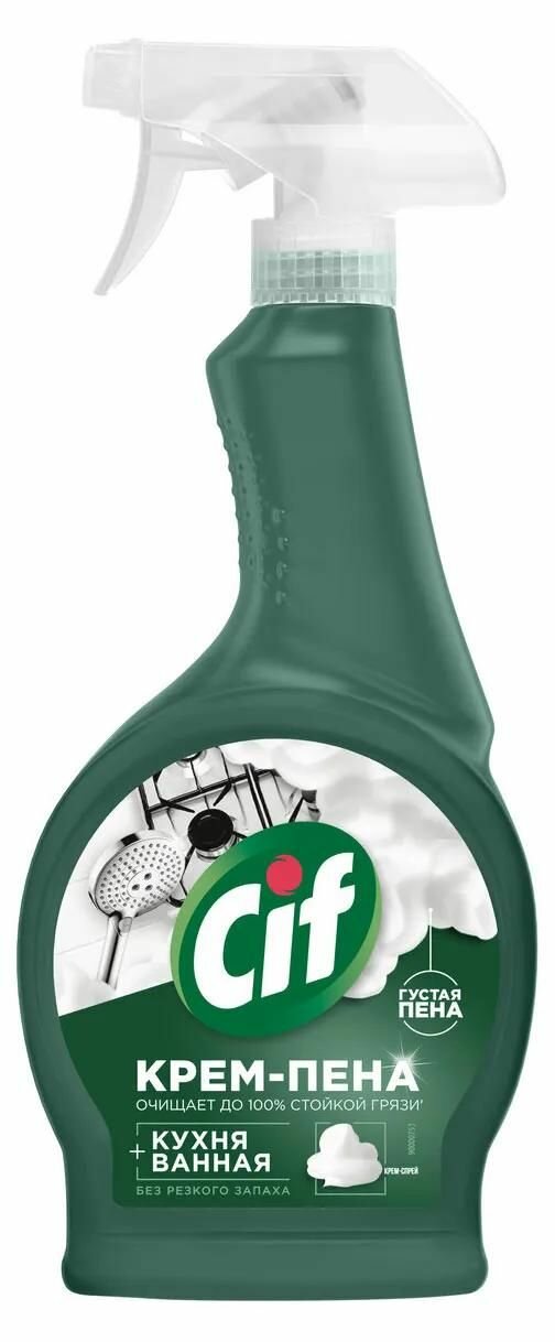 Чистящая крем-пена CIF спрей, 500 мл