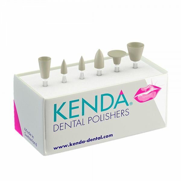 0380.006A Kenda Maximus - одношаговая алмазная полировочная система для композитов и керамики 6 штук, Кенда.