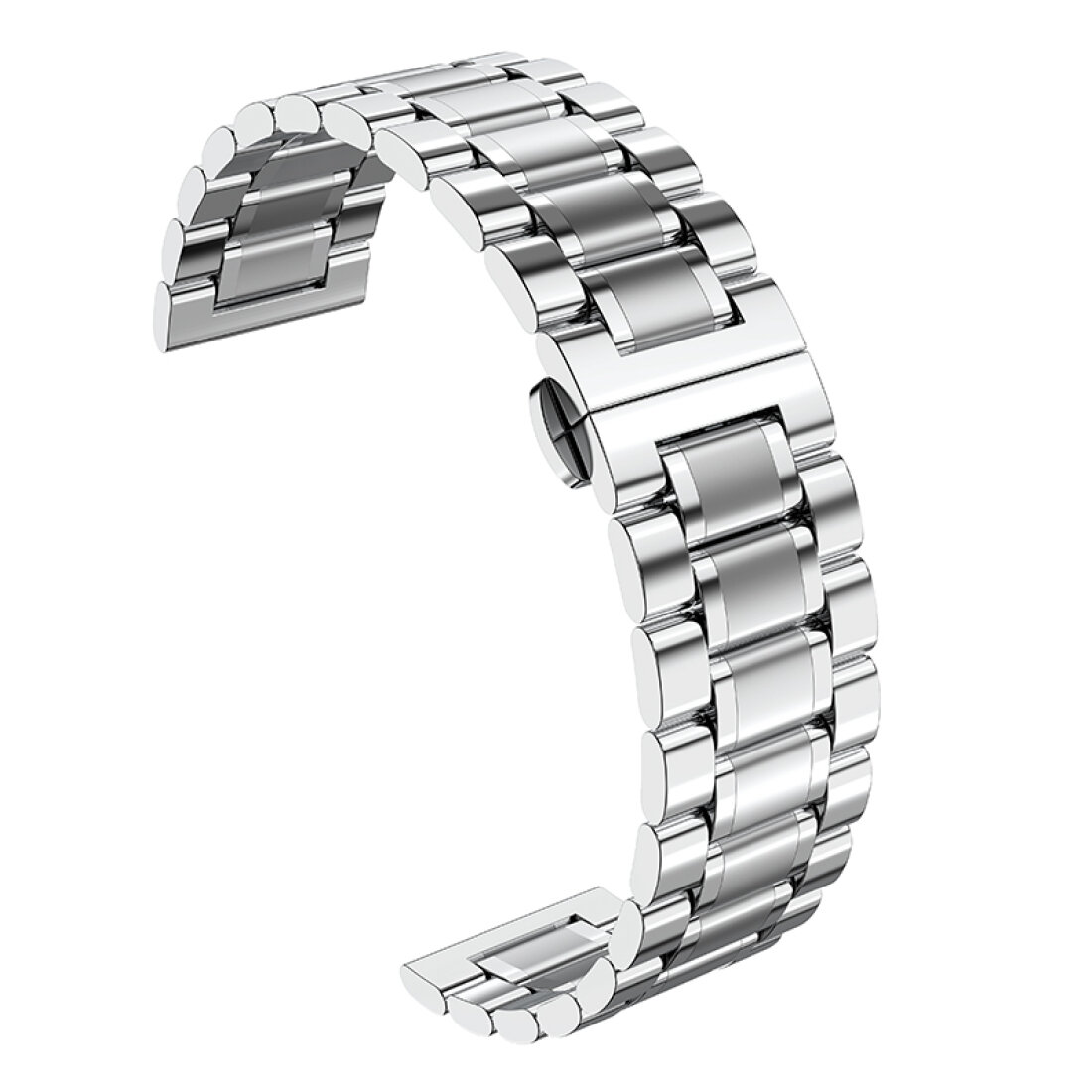 Ремешок на руку универсальный для умных часов 22мм, HOCO, WH13, стальной, серебристый