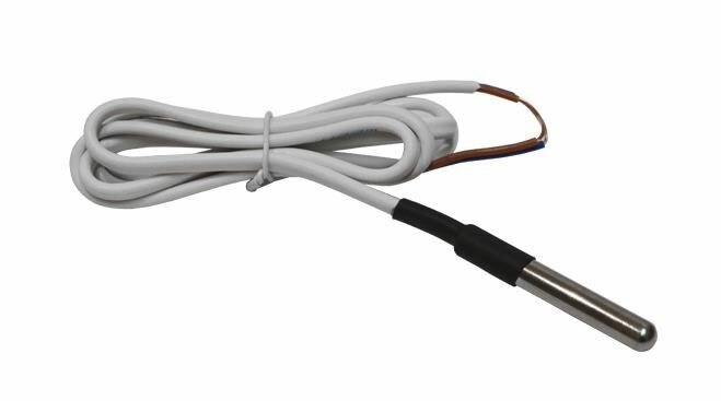 Датчик проводной DS18B20 температуры теплоносителя уличный, (ML00003614)