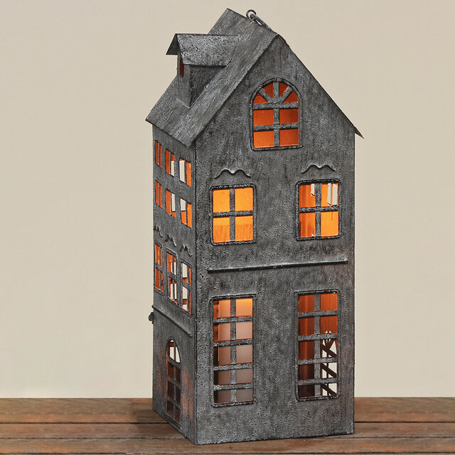 Декоративный подсвечник - домик Фиренца 36 см, Boltze, 4029300/9807682