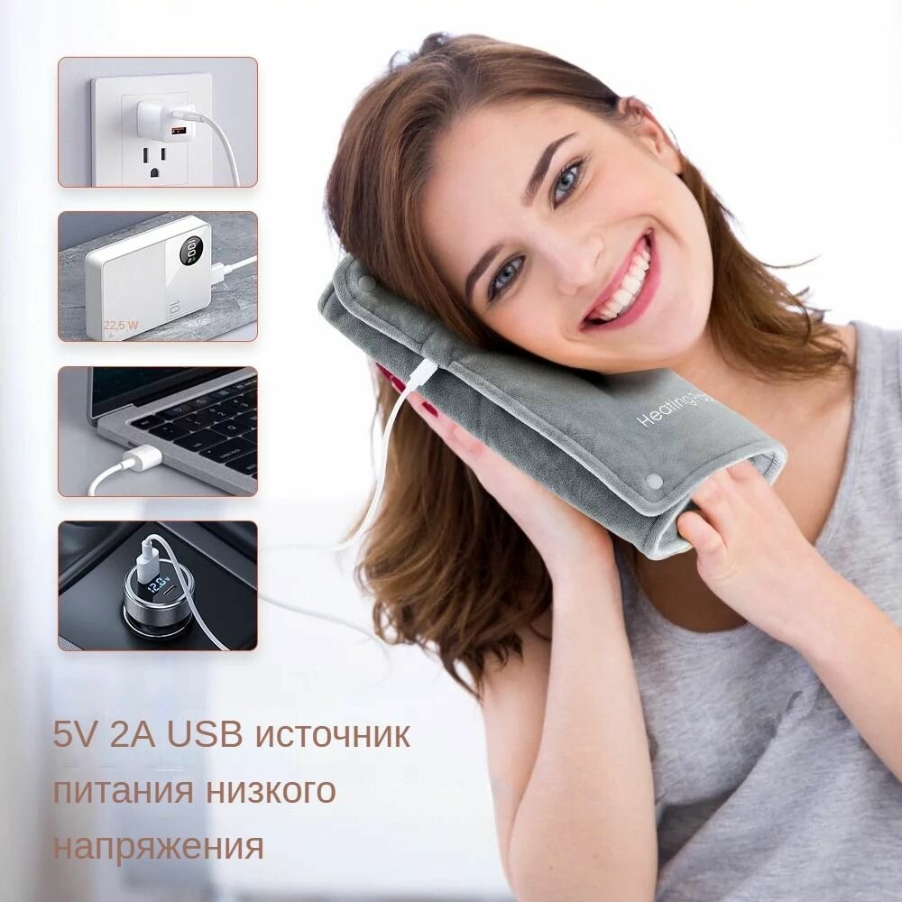 Грелки для рук из графена, офисные бытовые термостатические USB-грелки, грелки для рук