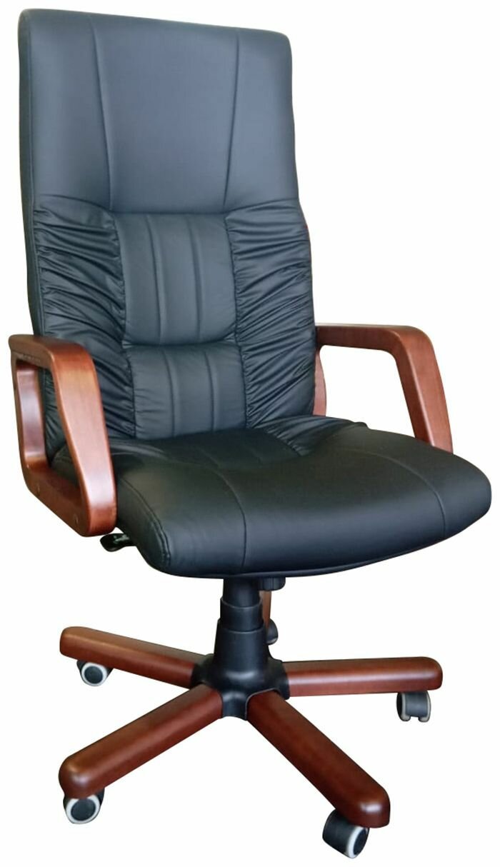 Q-15 ех натуральная кожа полностью Мадрас черная