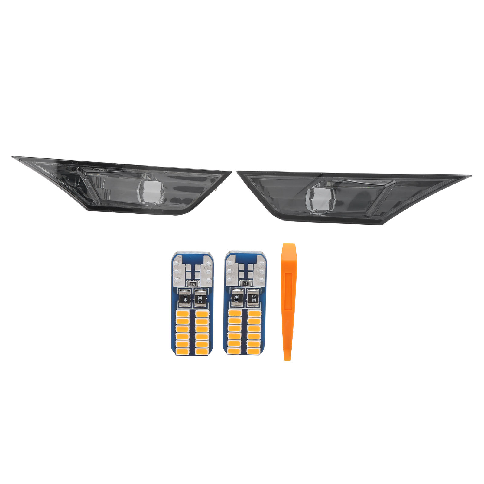 Honda Civic 2016-2021 светодиодный боковой габаритный фонарь указателя поворота 20559010 сменная пара с дымчатой линзой