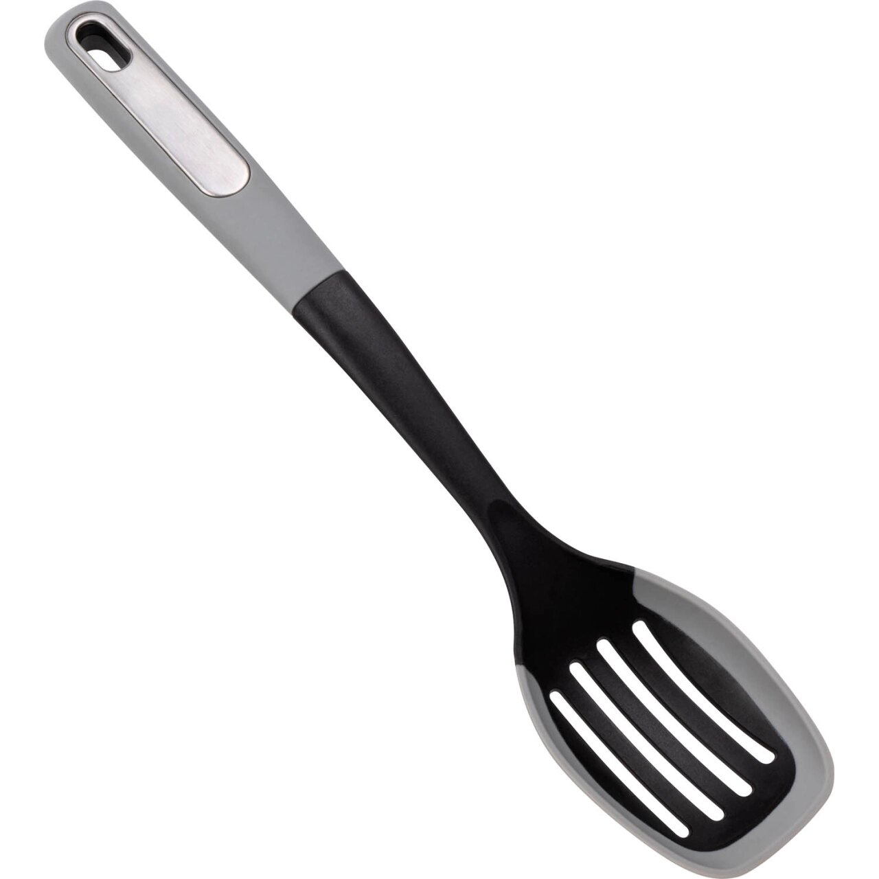 Mallony Chef Ложка с отверстиями 33 см из нейлона с силиконовым краем для кухни