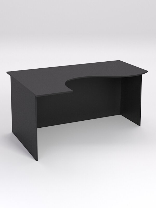 Стол эргономичный офисный СЭ-11А (левосторонний), Черный. Производитель товара - компания Westcom.