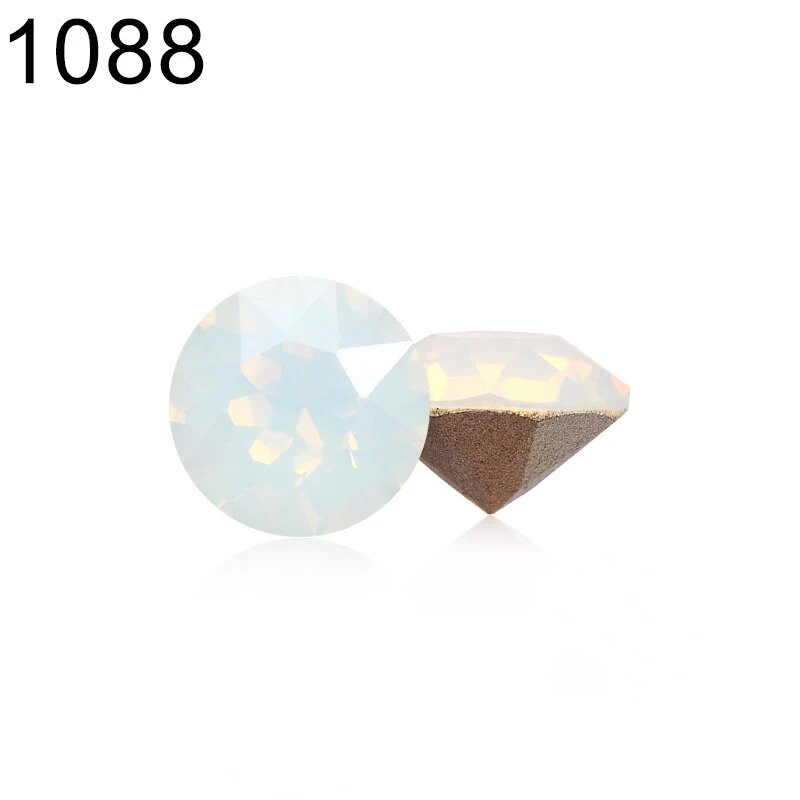 Кристаллы Swarovski 1088, White Opal 234 F, SS39(8.2mm)